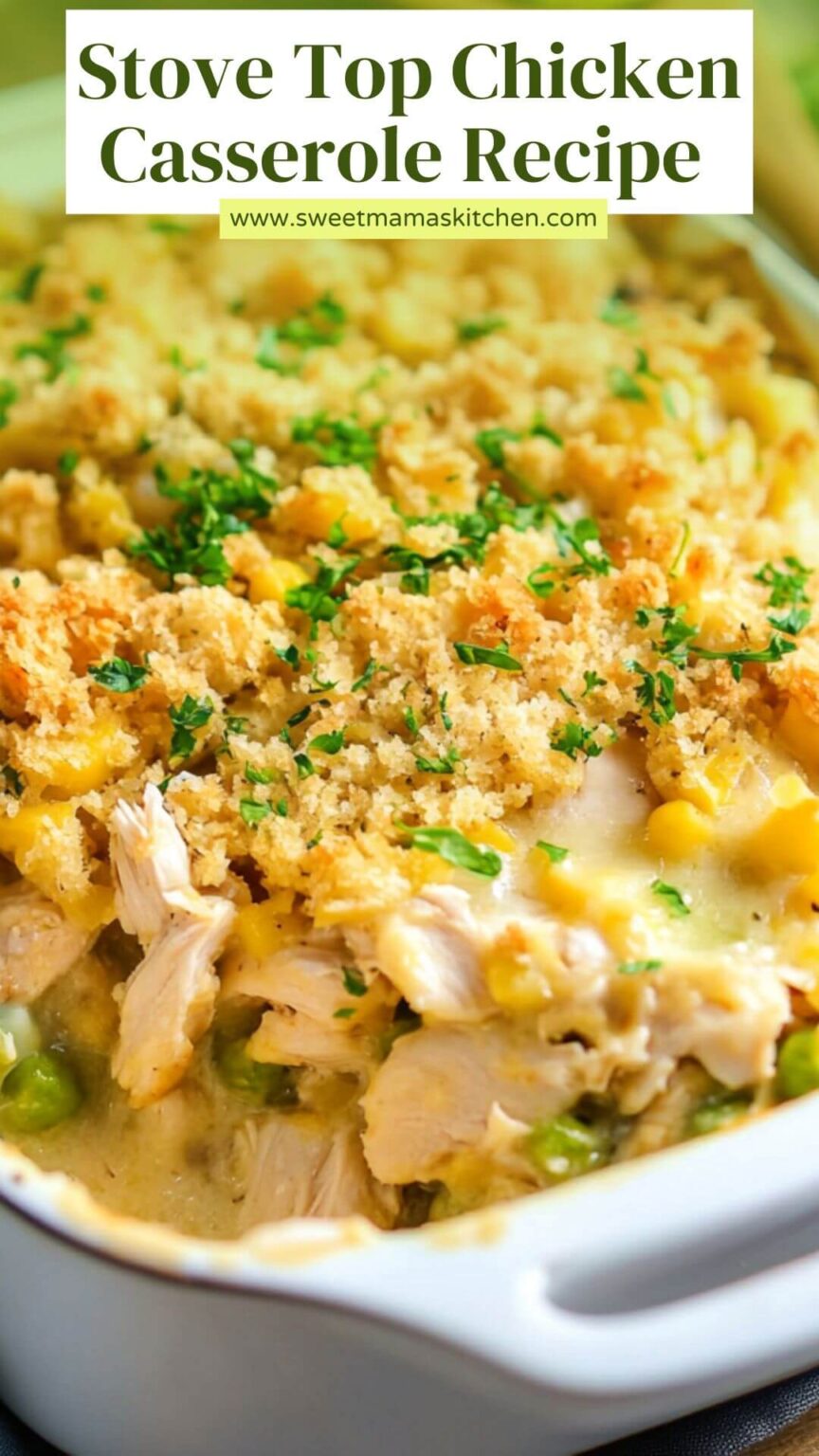Stove Top Chicken Casserole Recipe - Sweet Mama's Kitchen
