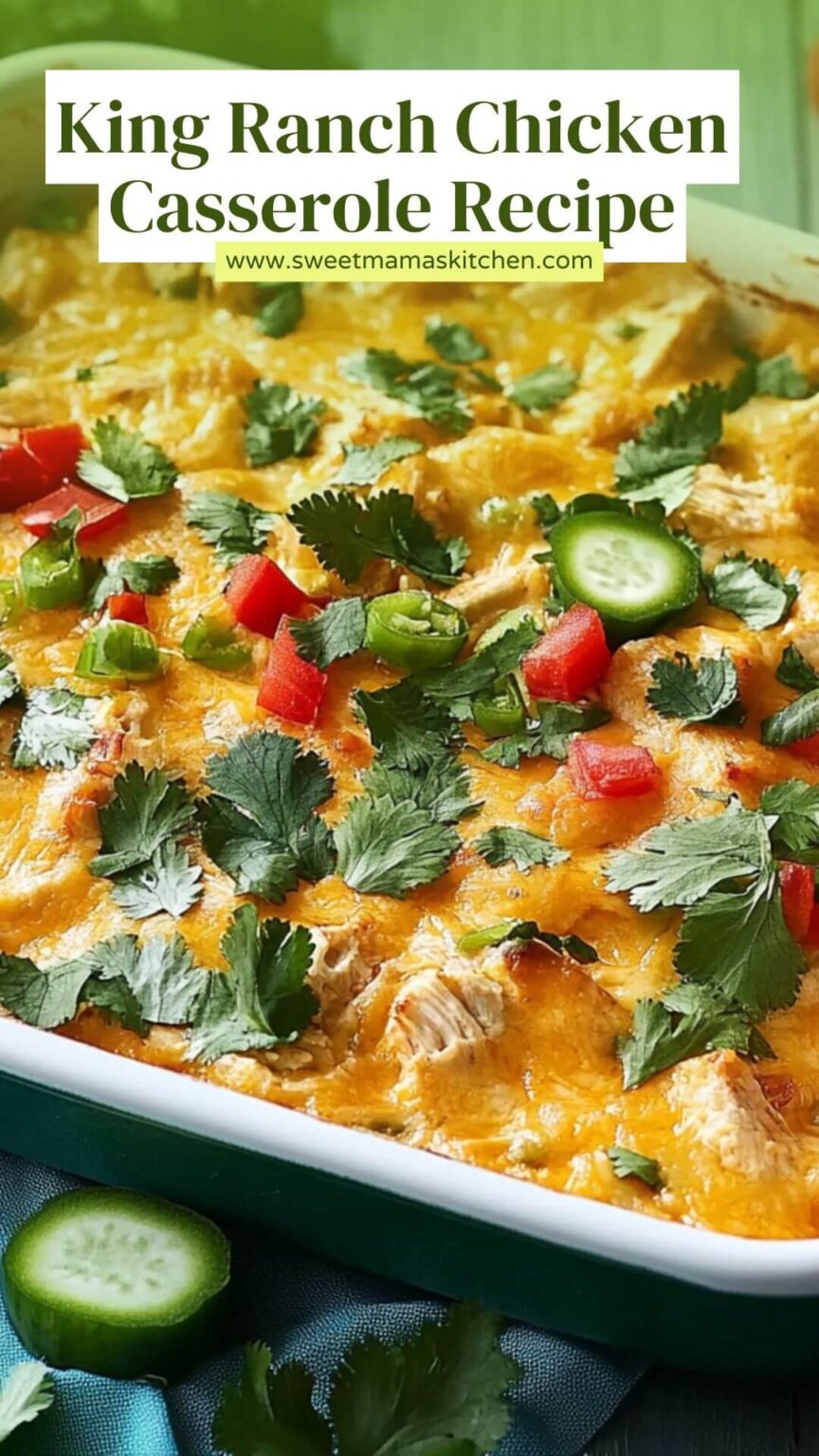 King Ranch Chicken Casserole Recipe - Sweet Mama's Kitchen