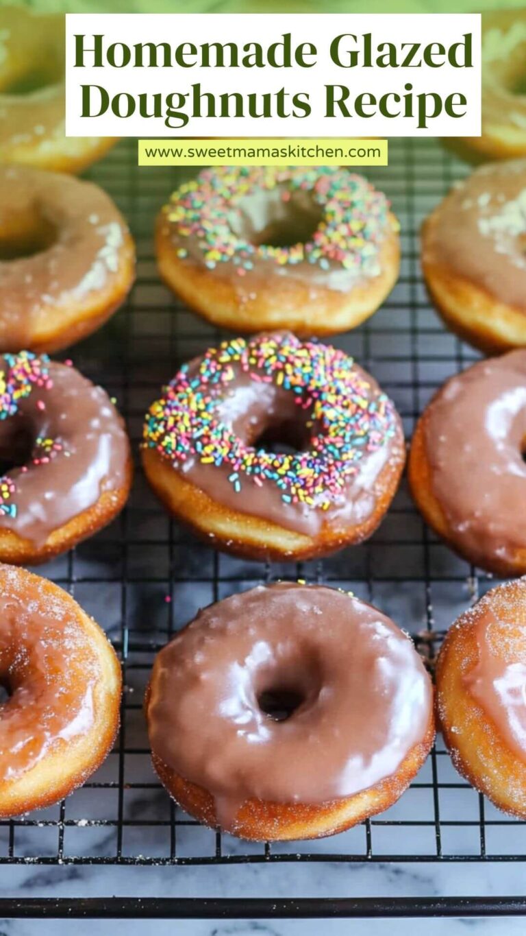Homemade Glazed Doughnuts Recipe - Sweet Mama's Kitchen