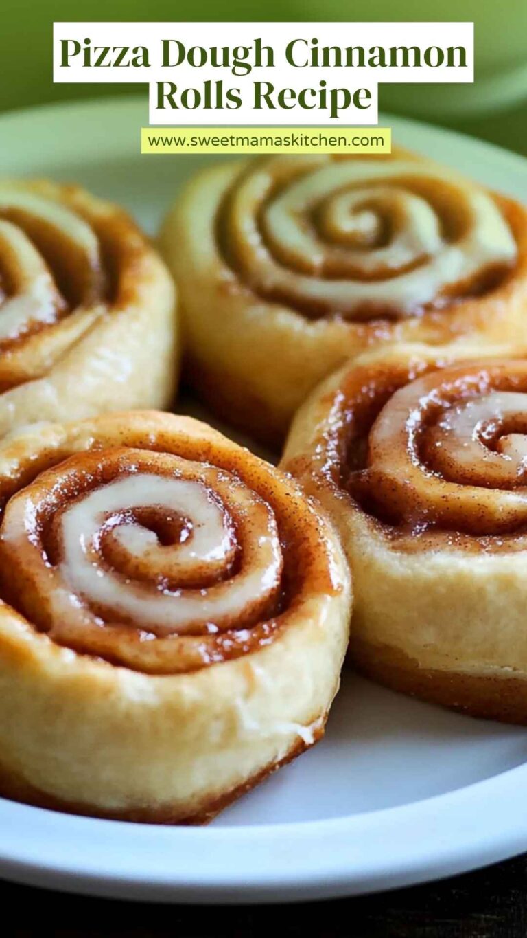 Pizza Dough Cinnamon Rolls Recipe - Sweet Mama's Kitchen