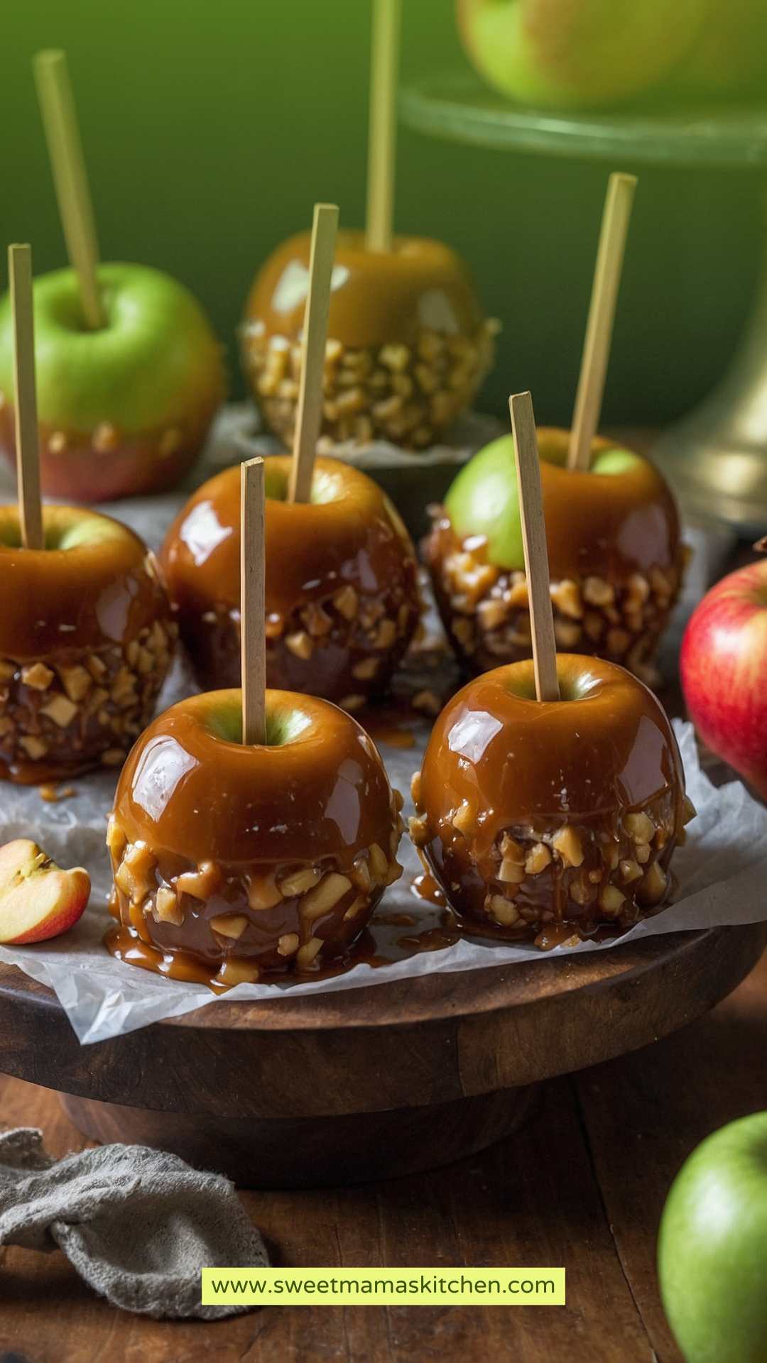 Easy Caramel Apples Recipe - Sweet Mama's Kitchen