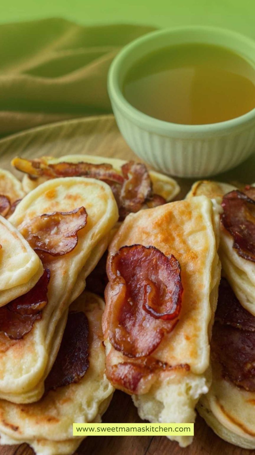 Bacon Pancake Dippers Experience Recipe - Sweet Mama's Kitchen