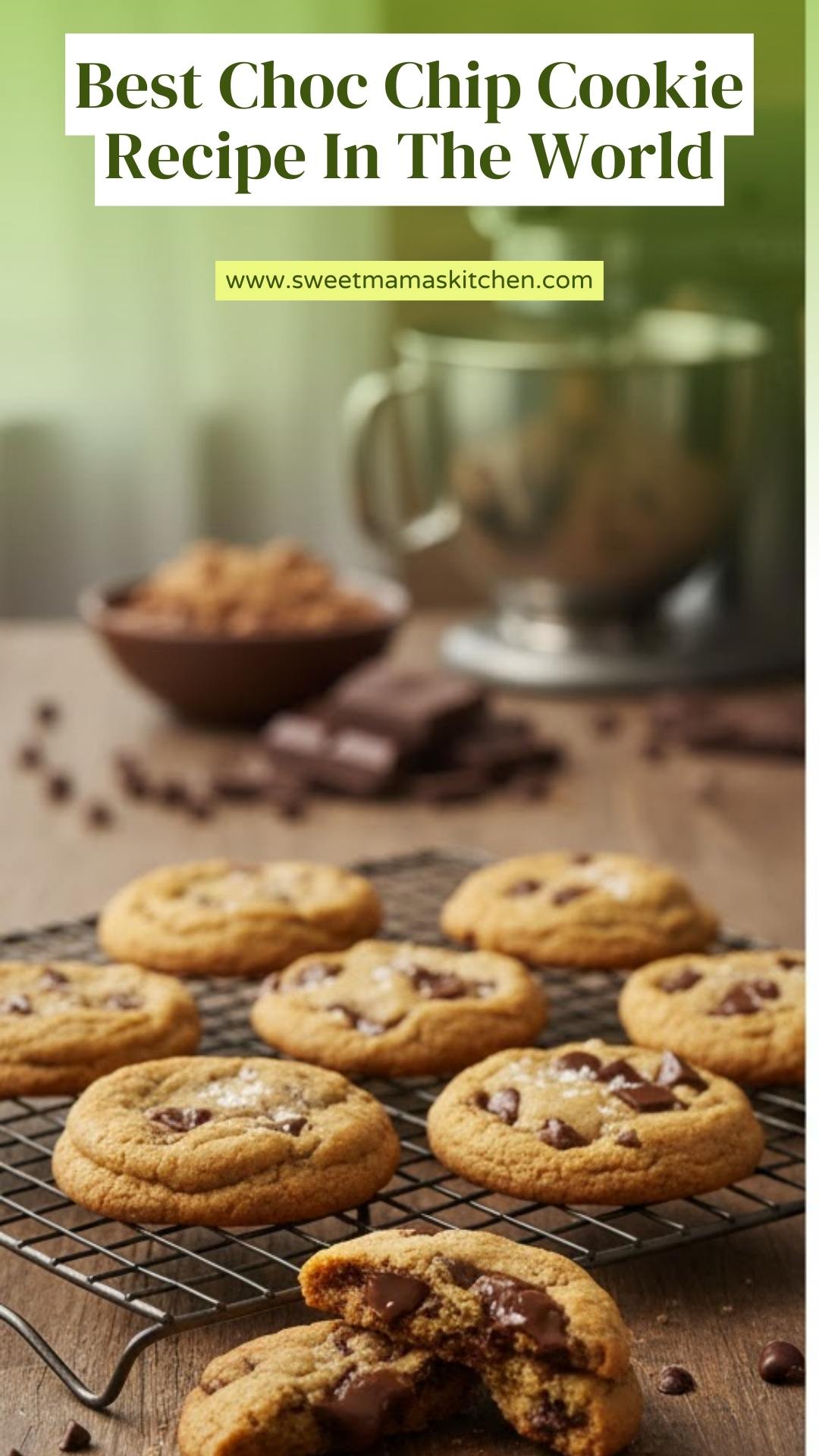 Best Choc Chip Cookie Recipe In The World - Sweet Mama's Kitchen